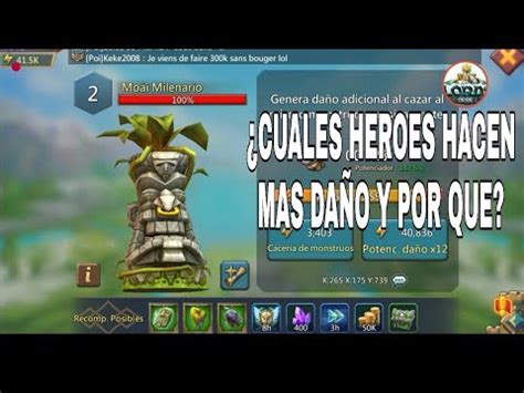 Cuales Heroes Necesitas Para Atacar Monstruo Moai Milenario CONSEJOS