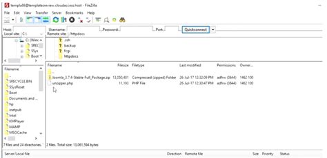 Como Extrair Ou Descompactar Arquivos Zip Usando O Filezilla
