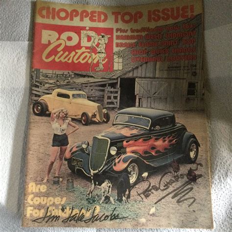 November Rod Custom Magazine The H A M B