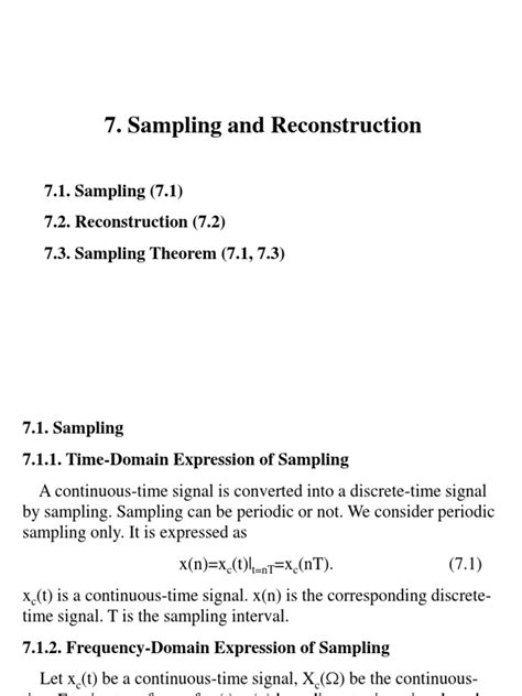 sampling pdf sampling signal processing signal electrical engineering