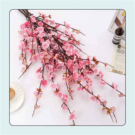 Primrue Artificial Silk Cherry Blossom Stems Wayfair