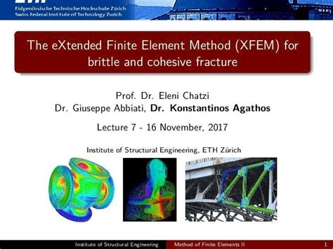 pdf the extended finite element method xfem for brittle and · lecture 7 16 november