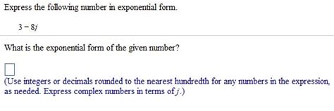 solved express the following number in exponential form 3