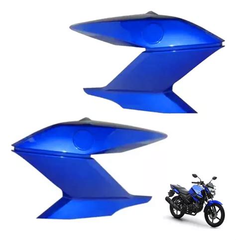 Aba Tanque Yamaha Fazer Azul Metalico Frete Gr Tis