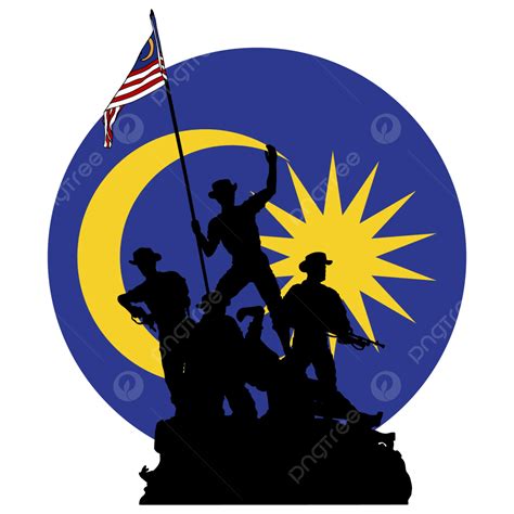 Merdeka Holding Malaysia Flag Vector Flag Merdeka Malaysia Pn NBKomputer