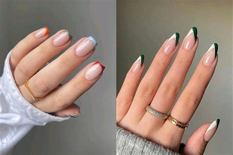 طلاء اظافر فرنسي