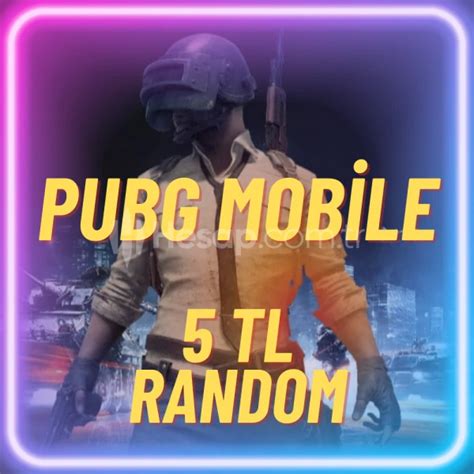 5 TL PUBG RANDOM HESAP OTOMATİK TESLİM 25856