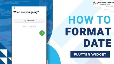 How To Format Date And Time In Flutter Do Somthings