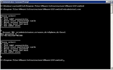 VCenter 5 X 6 X How To Reset Administrator Vsphere Local Account
