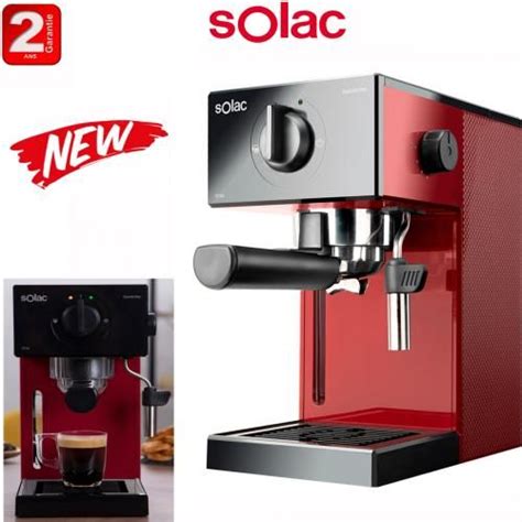 Solac Cafetière Espresso CE4506 20 bars 1050w Système DOUBLE CREAM