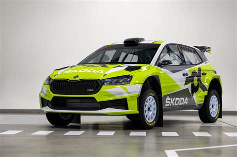 Wrc Champion Andreas Mikkelsen Debuts Koda Fabia Rs Rally At Lausitz