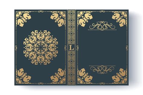 Luxury Ornamental Book Cover Design 2184874 Vector Art At Vecteezy
