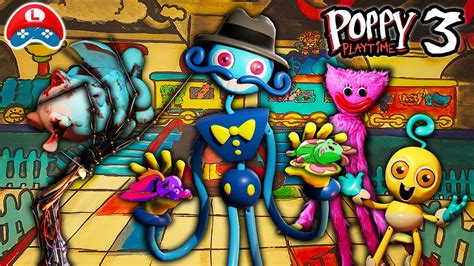 POPPY PLAYTIME CAPITOLO 3 IMMAGINI UFFICIALI Di NUOVI PERSONAGGI