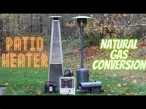 How To Convert From Propane To Natural Gas Porch Patio Heater Howto