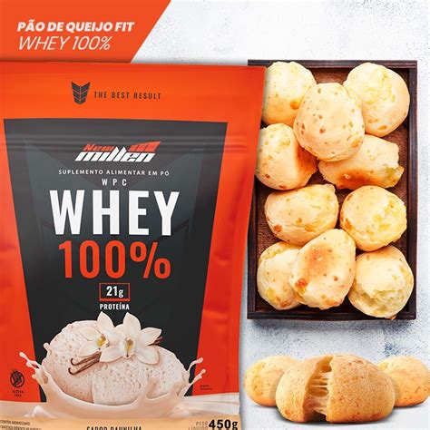P O De Queijo Fit Whey New Millen