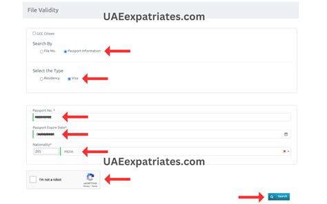 How To Check Your UAE Visa Status With Passport Number UAE Expatriates