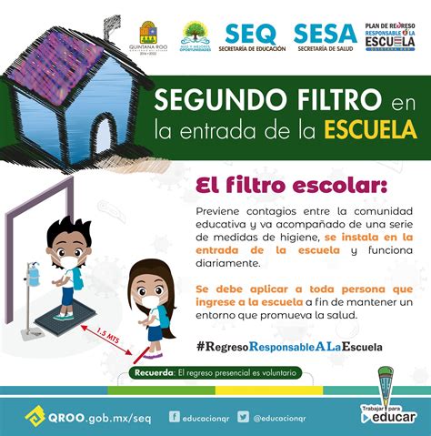 SEQ Educación on Twitter El Filtro Escolar se instala en la