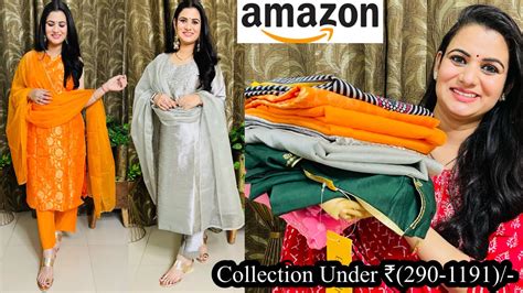 Summer Special Party Wear Amazon Kurta Set HaulChikankari Kurta Set