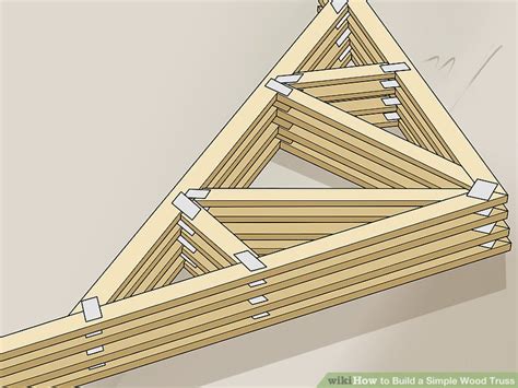 How To Build A Simple Wood Truss Steps With Pictures
