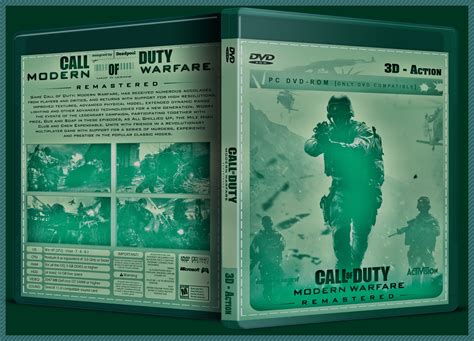 Viewing Full Size Call Of Duty Modern Warfare Remastered Box Cover