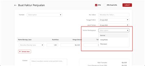 Cara Membuat Faktur Pajak Dp Delinewstv