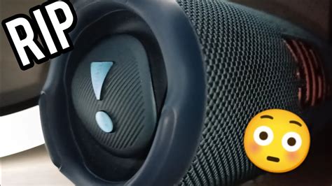 Jbl Charge 5 Blow Out Extrem Warping YouTube
