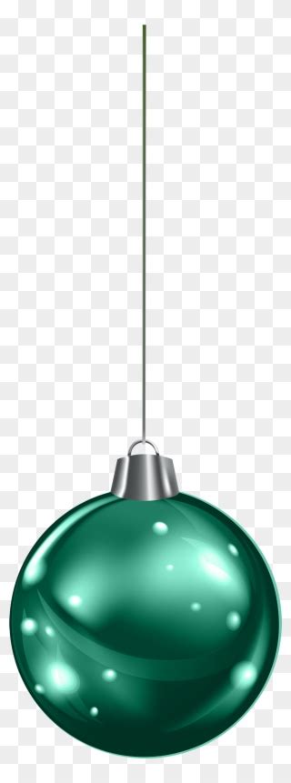 Hanging Green Christmas Ball Png Clipart Green Christmas Ball Png