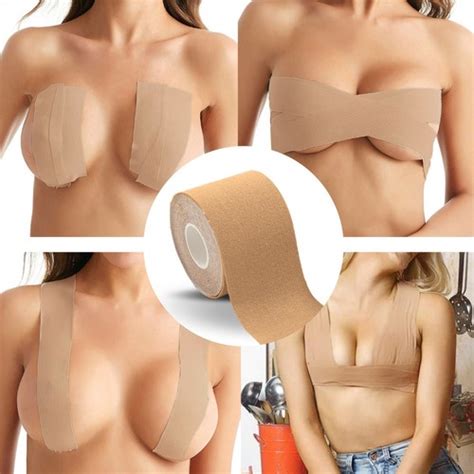 Sutiã Rolo Adesivo Para Levanta Peito Seio Fita Boob Up Invisível