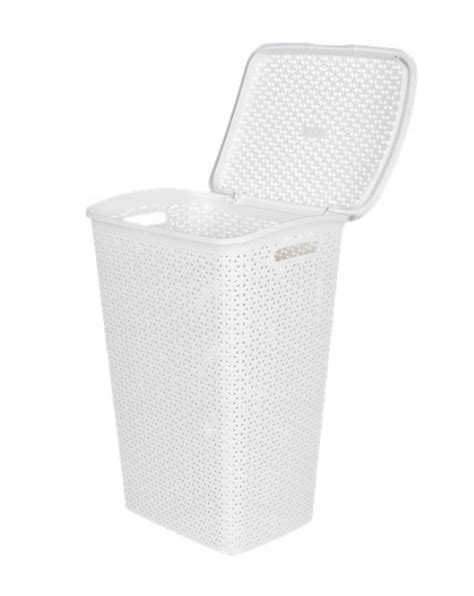 RATTANOWY KOSZ NA PRANIE BIELIZNĘ Z POKRYWKĄ 55L 2554513 Cena