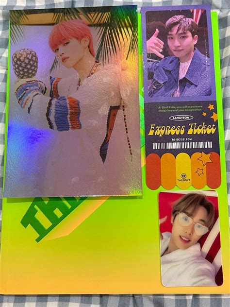 Wts The Boyz Thrill Ing Splash Album Unsealed Sunwoo Sangyeon Jacob