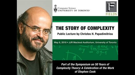 the story of complexity christos papadimitriou youtube