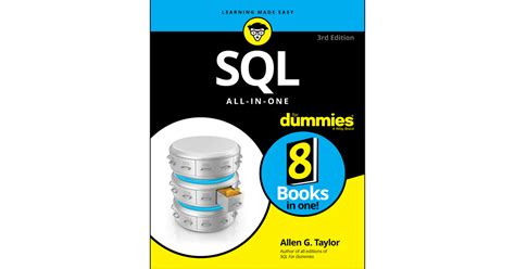 Sql All In One For Dummies Rd Edition Book