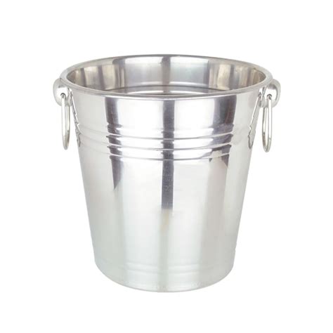 Balde de Gelo 5 Litros Inox Alças Bartender Store Seu Portal de