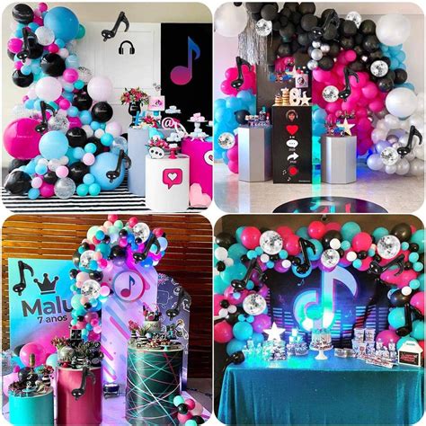 Buy SPECOOL Tik Tok Musical Birthday Party Decorations Balloon Garland