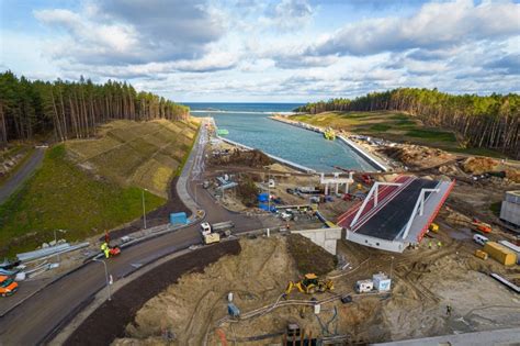 Aktualny raport z budowy Przekopu Mierzei Wiślanej LISTOPAD 2021