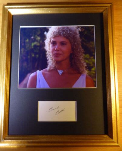 Brenda Bakke Rivan Star Trek The Next Generation Autographed Display W