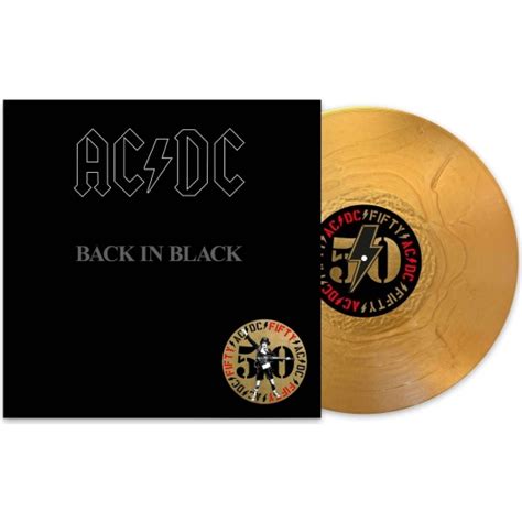 Виниловая пластинка AС DС Back In Black 50th Anniversary Edition