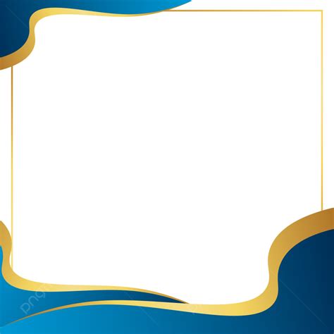 Linha De Ouro Fundo Azul Certificado Borda Quadro Clipart Png Borda 40200 The Best Porn Website