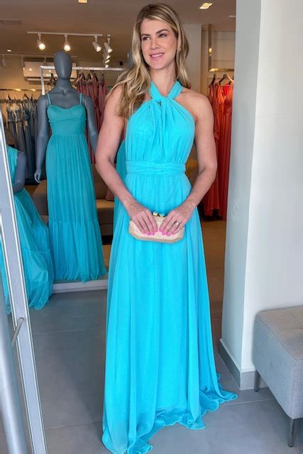 Megk Zel T S Bizony Tv Ny El Tagja Modelo Vestido Azul Tiffany