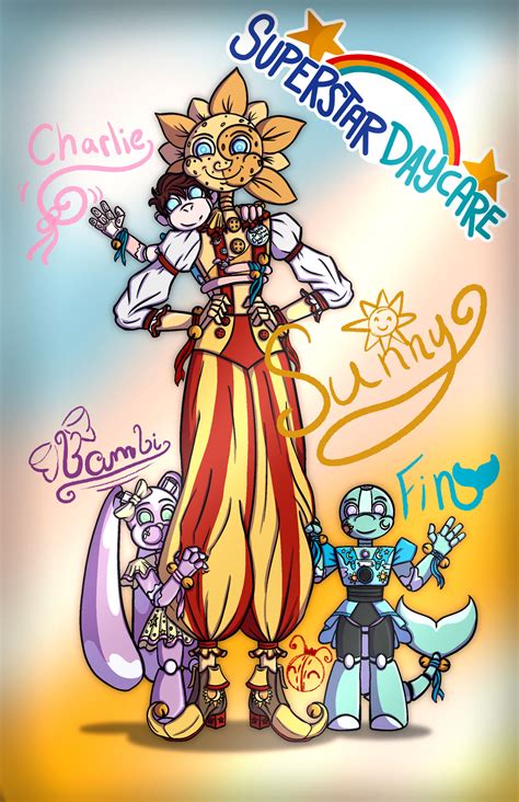 Fnaf Daycare Attendants By Sailorchibix On Deviantart