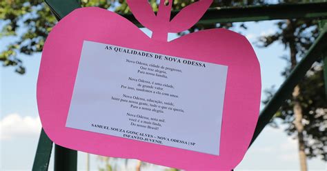 G1 Nova Odessa abre inscrições para concurso cultural Pé de poesia