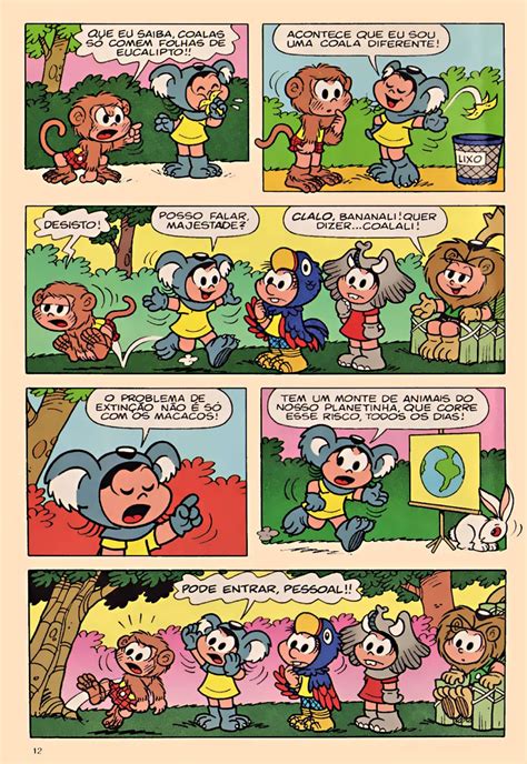 OUVIR E VER TURMA DA MÔNICA PARA LER ERA UMA VEZ UMA FLORESTA PARTE UM