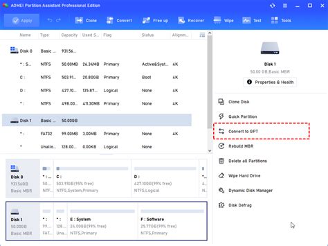 GParted Convert MBR To GPT Without Data Loss Step By Step