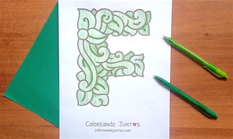 15 Dibujos De La Letra F Para Colorear Gratis Coloreando Juntos