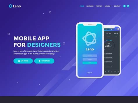 50 Free HTML Landing Page Templates 2020 EASEOUT