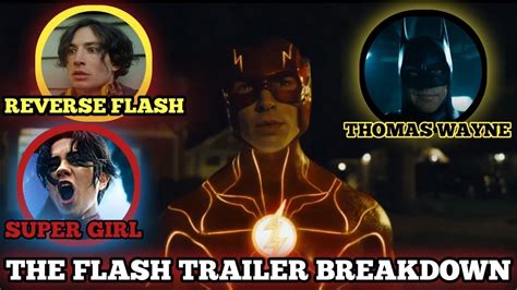 The Flash Trailer Break Down Youtube