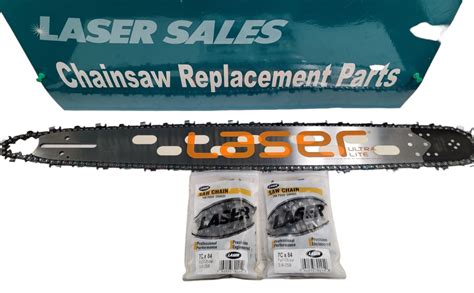 24 Ultra Lite Chainsaw Bar 3 Chains For Husqvarna 3 8 X 058 X 84 DL