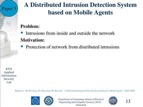 ppt distributed intrusion detection system using mobile agents in cloud computing environment