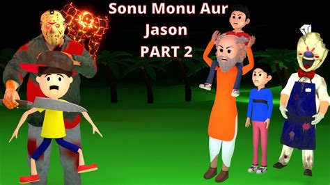 SONU MONU AUR JASON PART 2 Gulli Bulli Aur Baba Cartoon In Hindi