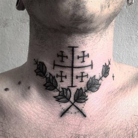 Tatuajes En El Cuello Para Hombres Ideas Sensuales Y Atrevidas